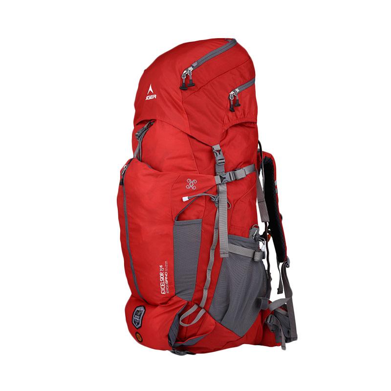 Jual Eiger Excelsior Borneo Tas Ransel - Red Grey [75+15 L] Red - Grey ...