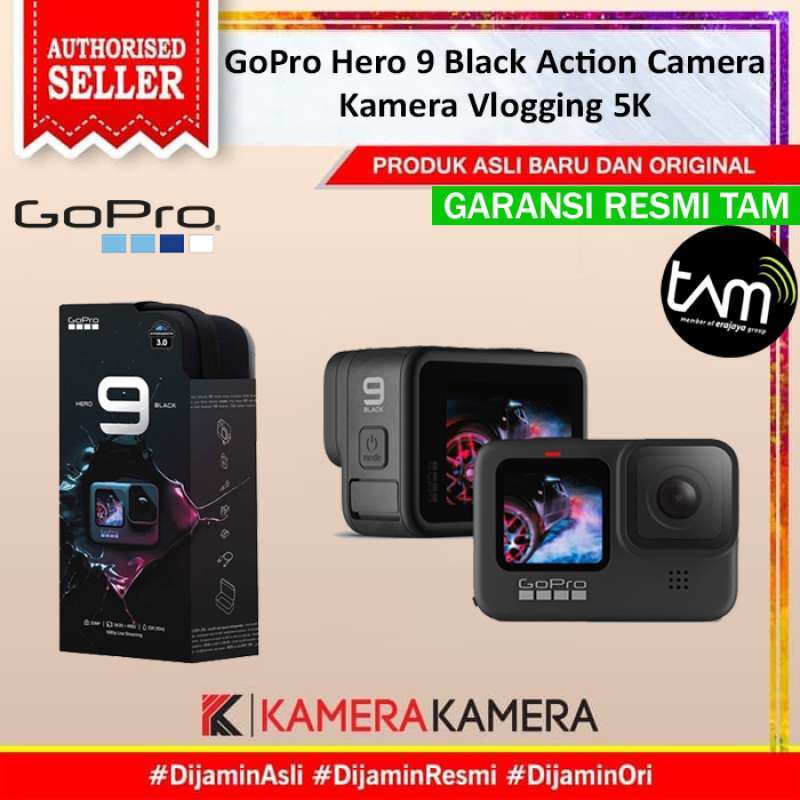 Daftar Harga Action Camera Gopro Hero 5 Black 💯 Original & Spesifikasi ...