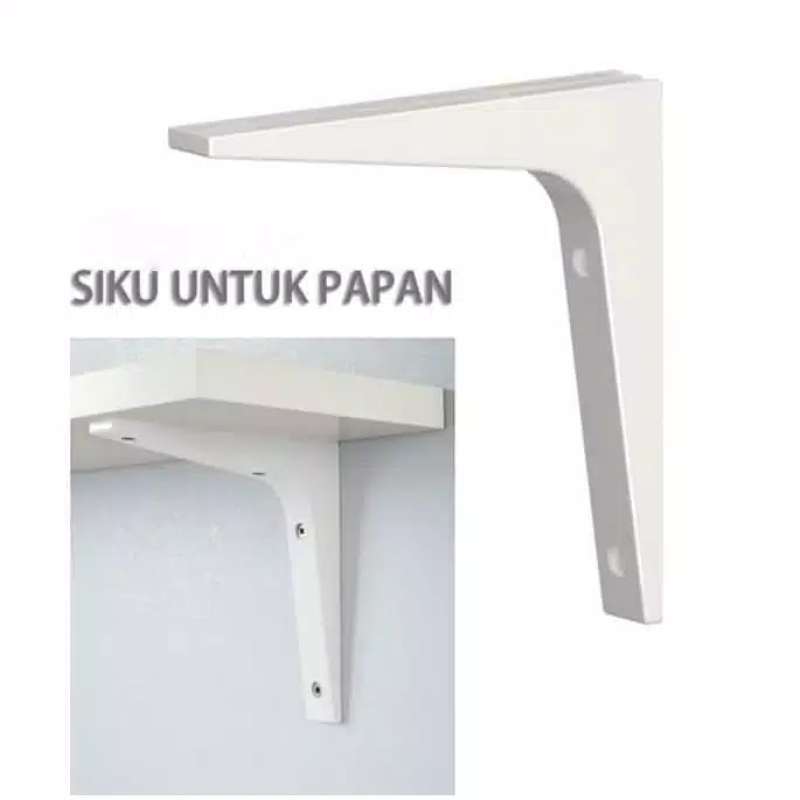 Promo Braket Siku Dinding Untuk Papan Rak Kayu / Siku Pajangan / Siku ...