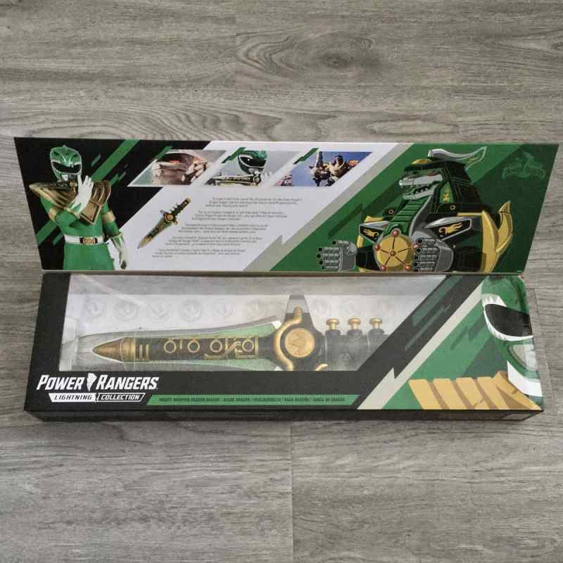 Promo Hasbro Green Power Rangers Mighty Morphin Dragon Dagger Diskon 38 ...