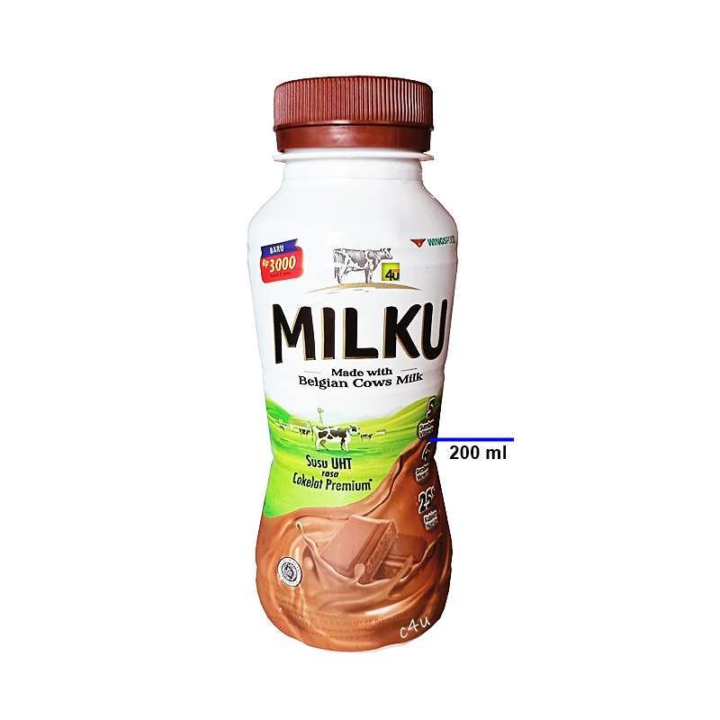 Jual Milku Susu Uht Rasa Cokelat [200ml] Rtd Di Seller Cemilan4u ...