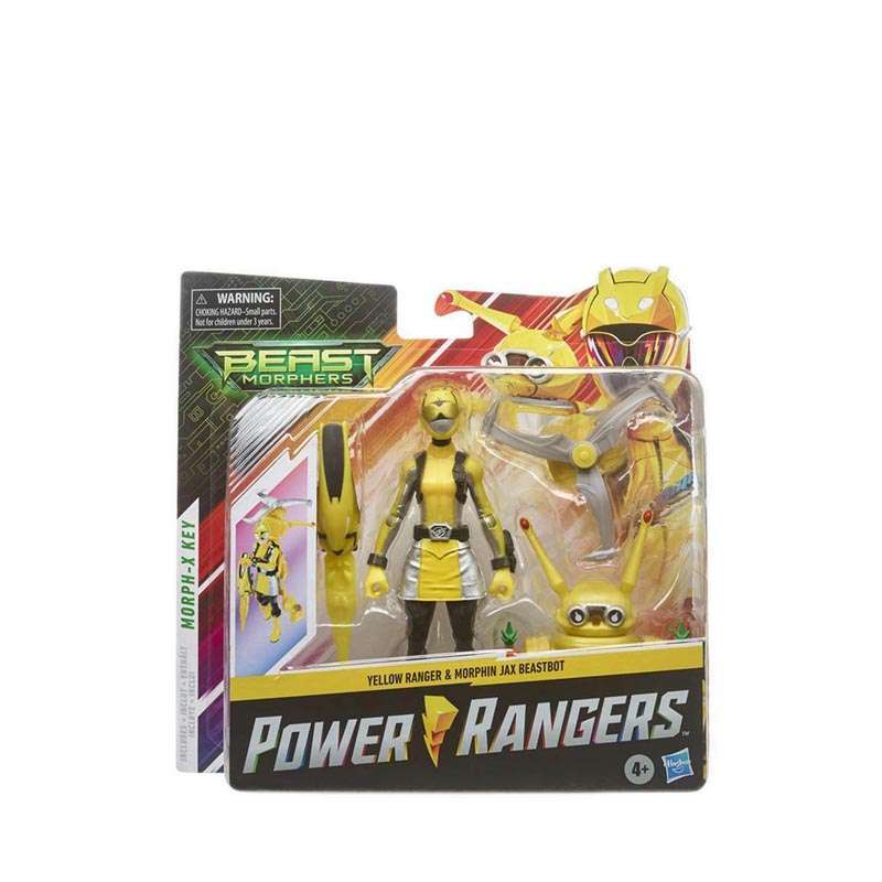 Jual Power Rangers Beast Morphers Yellow Ranger and Morphin Jax ...