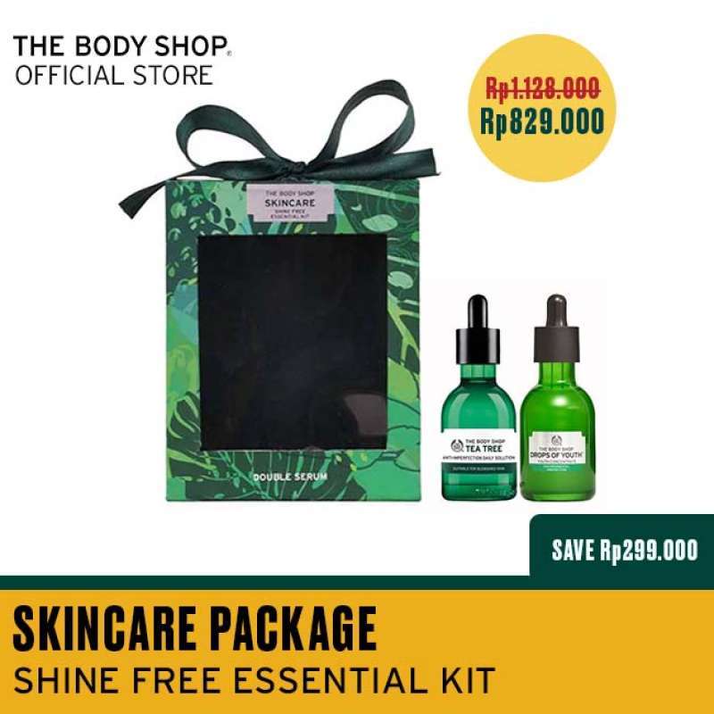 Jual The Body Shop New Shine Free Essential Kit Di Seller The Body Shop ...