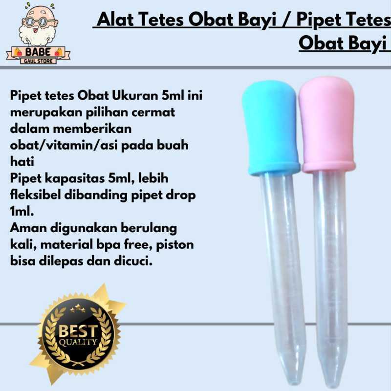 Jual Alat Tetes Obat Bayi / Pipet Tetes Obat Bayi di Seller BABE GAUL ...