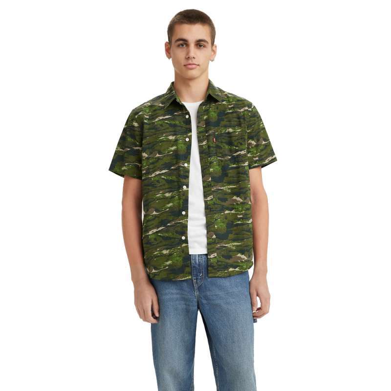 Jual Levi's Ss Classic 1 Pkt Standrd Abstractfishwave Glen Cove 1 ...