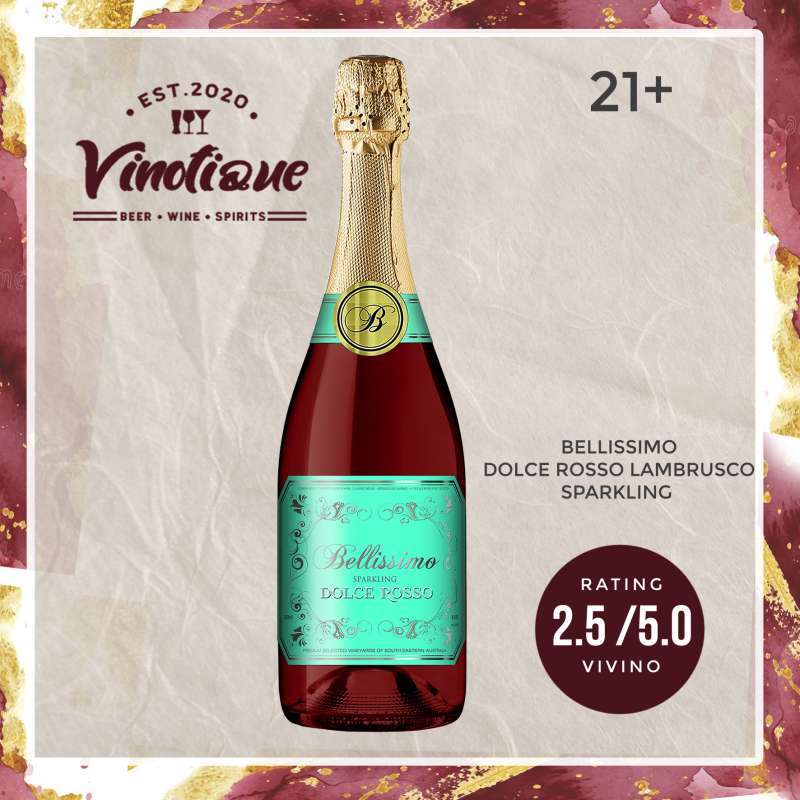 Jual SPARKLING WINE DOLCE ROSSO LAMBRUSCO SPARKLING NV [750ML] di ...
