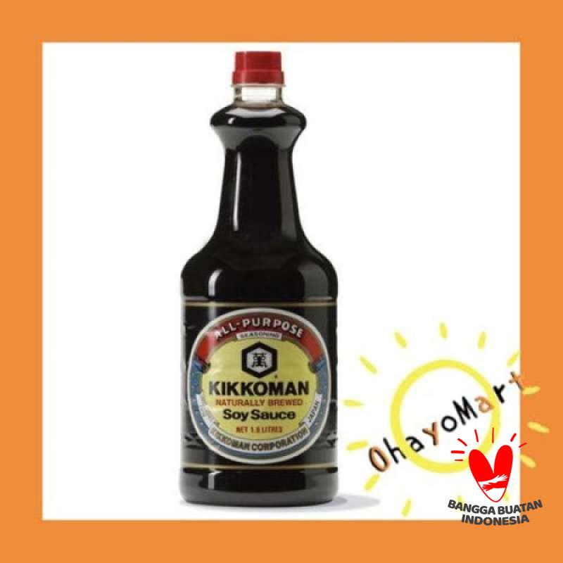 Jual Kikkoman Soy Sauce / Kikkoman Kecap Asin/ kikkoman shoyu 1,6L di ...
