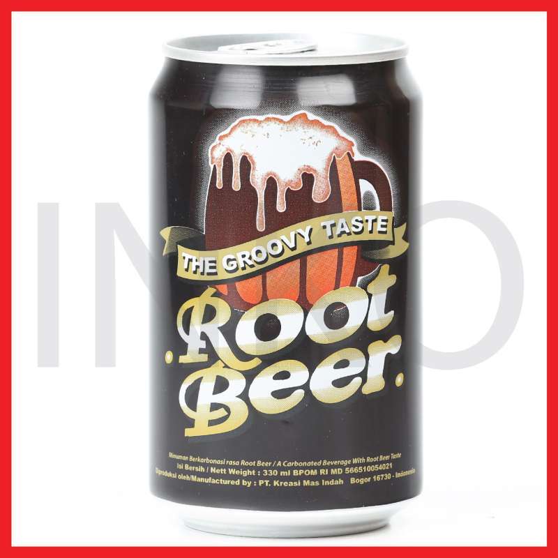 Jual ROOT BEER THE GROOVY TASTE CAN 330ML di Seller inko - Kab ...