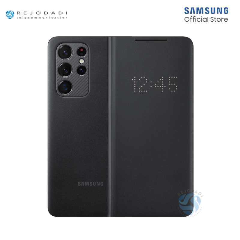 Jual SAMSUNG S21 Ultra 5G LED View Cover - ORIGINAL - Black di Seller ...