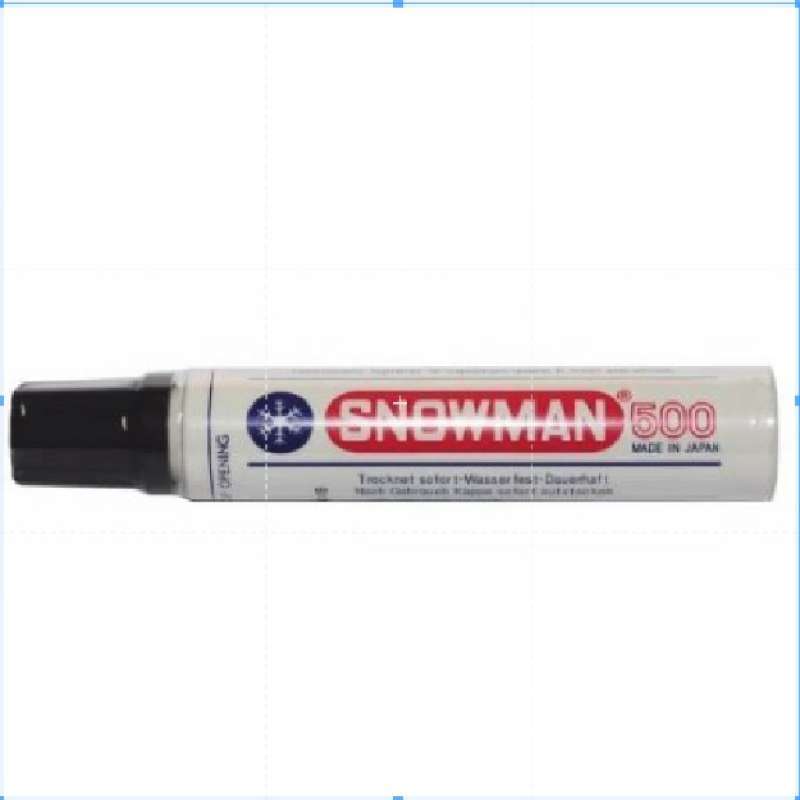 Jual Spidol Jumbo snowman 500 permanent marker Hitam / Biru Dan Merah ...