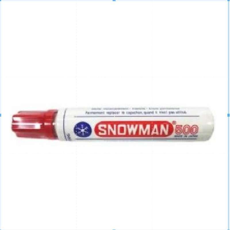 Jual Spidol Jumbo snowman 500 permanent marker Hitam / Biru Dan Merah ...