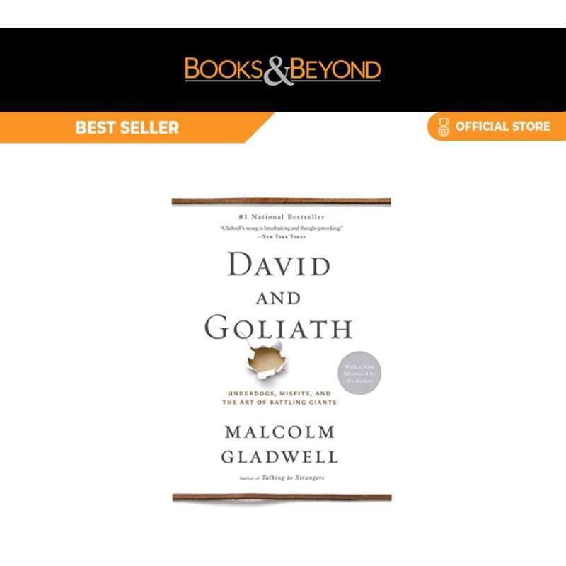 Jual David and Goliath by Malcolm Gladwell di Seller BooksBeyond ...