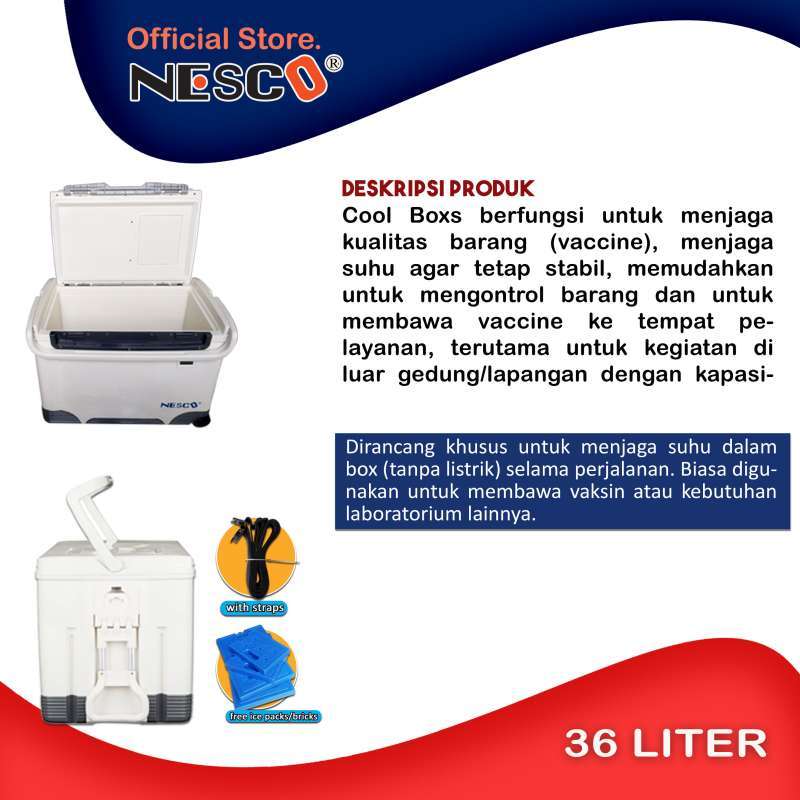 Jual Nesco Cool Box 36 Liter Di Seller Nescoalkes - Pademangan Barat ...