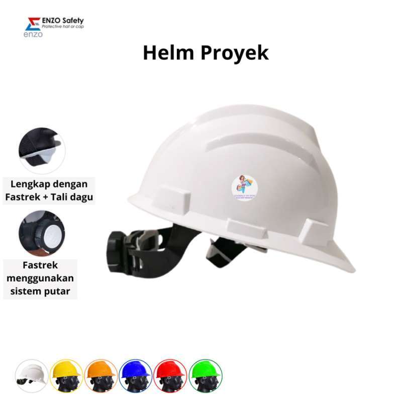 Jual ENZO Safety Helmet - Helm Proyek FASTRACK di Seller KIMBERLY 90 ON ...