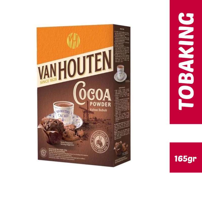 Jual Van Houten Cocoa Powder 180 Gr Coklat Bubuk Di Seller Tobaking ...