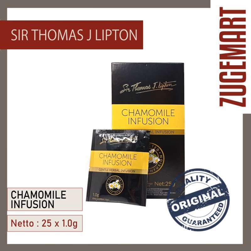 Jual Premium Tea Sir Thomas Lipton Chamomile Infusion 25g / Teh Celup ...