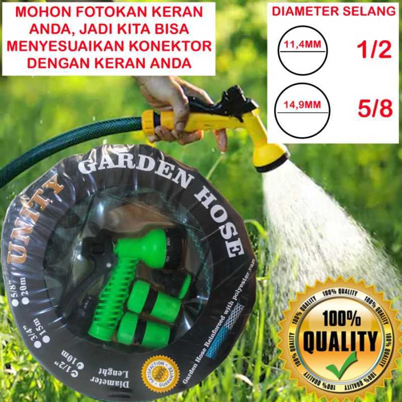 Jual Selang Air Hijau Benang 1/2 Inch Garden Hose 15 Meter Di Seller Santa45 Shop - Ancol, Kota ...