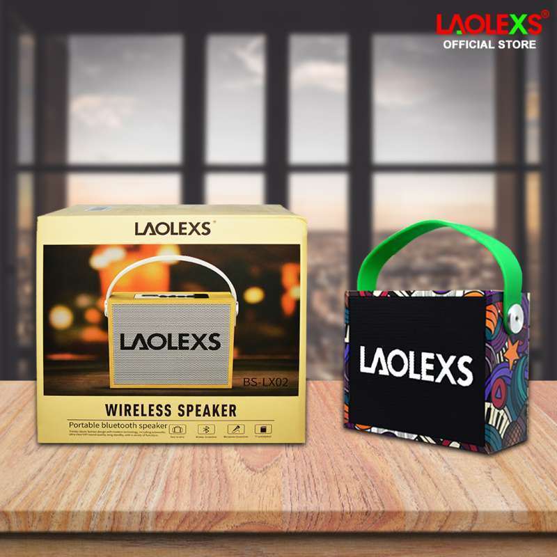 Jual Laolexs Speaker Bluetooth Bs02 - Heavy Bass Effect/speaker Karaoke ...