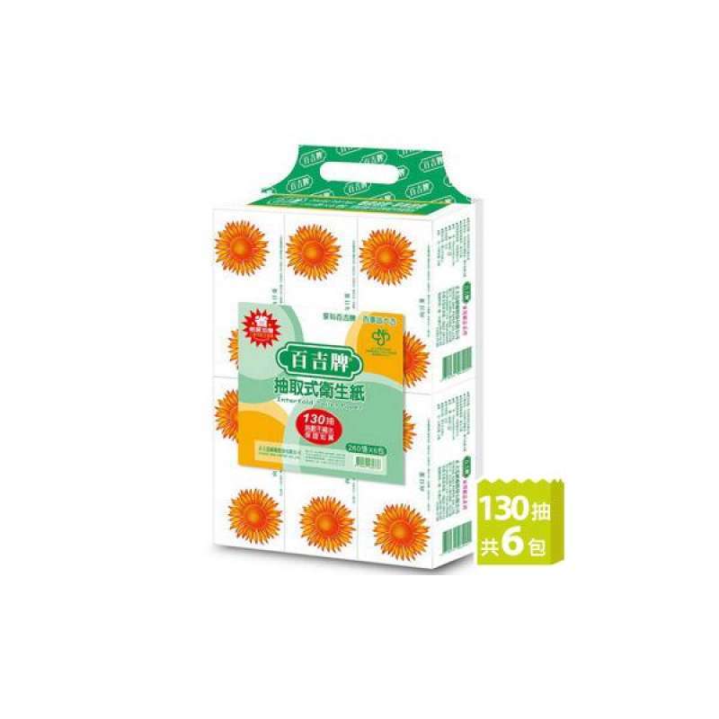 Jual [TAITRA] [Baiji] Tissue Paper (130 Sheets/Pack x 6 Packs) di ...