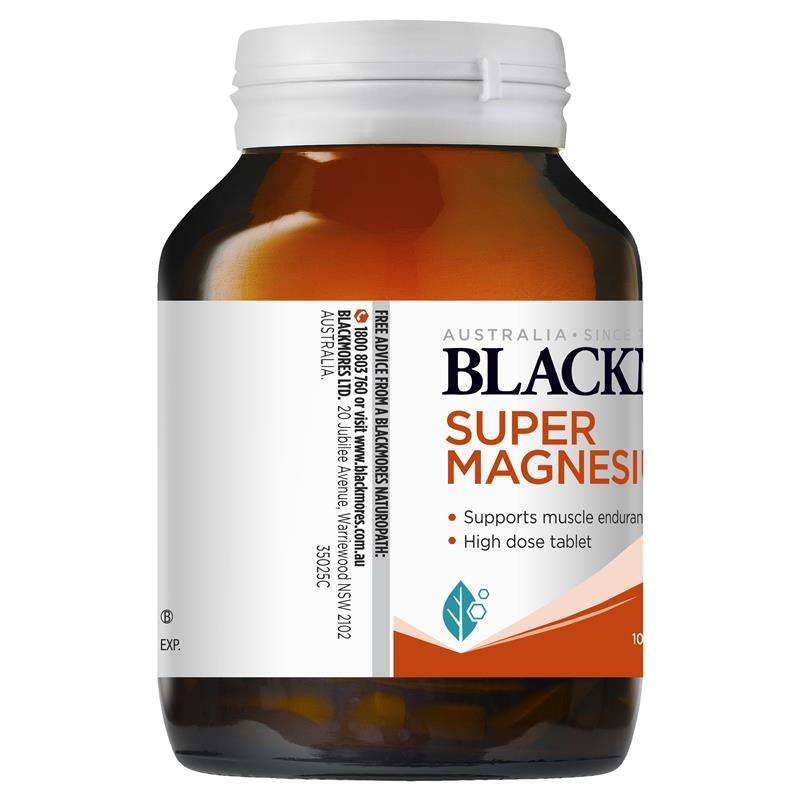 Jual Blackmores Super Magnesium Plus 100 Tablets Di Seller Health ...