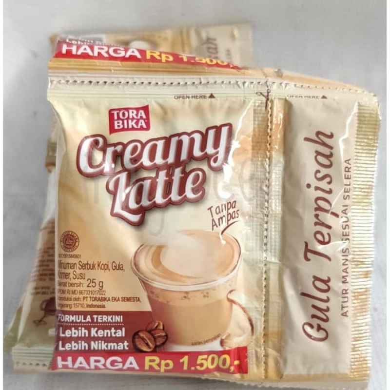 Jual TORABIKA CREAMY Latte isi 10 sachet di Seller Agen Sembako KUDO ...