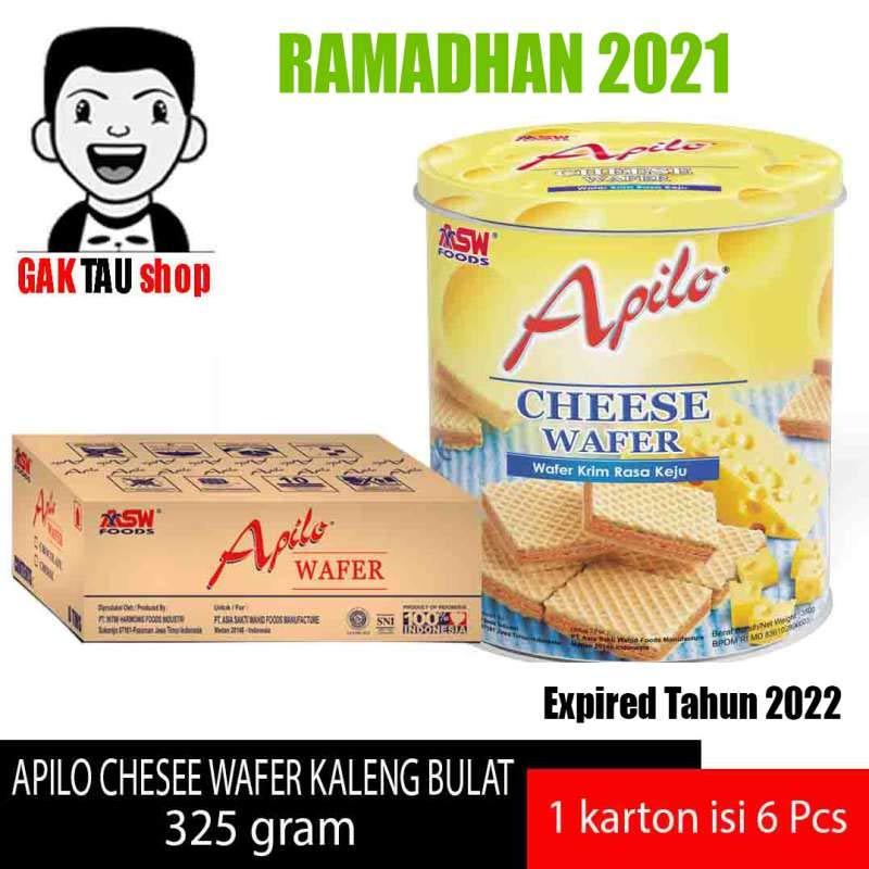 Jual BISKUIT KALENG RAMADHAN 2021- APILO WAFER CHEESE CREAM 325 gram ...