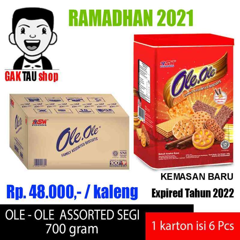 Jual BISKUIT KALENG RAMADHAN 2021 - OLE OLE FAMILY ASSORTED BISKUIT ...