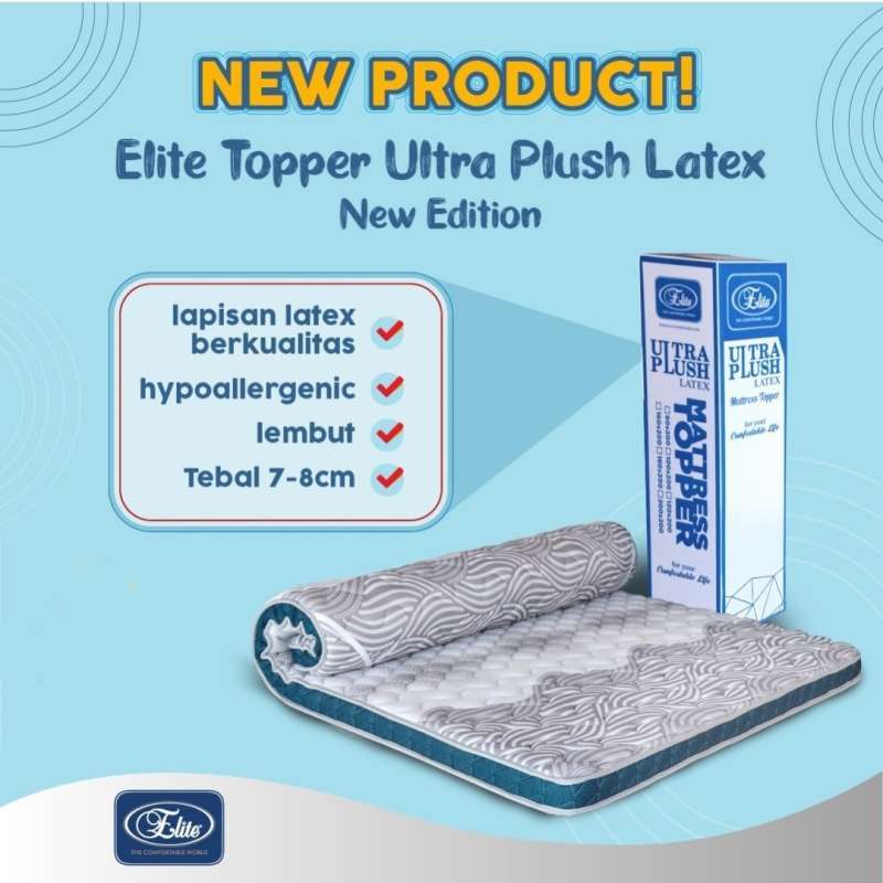 Promo Elite Mattress Topper Latex Orthopedic / Alas Kasur / Topper ...