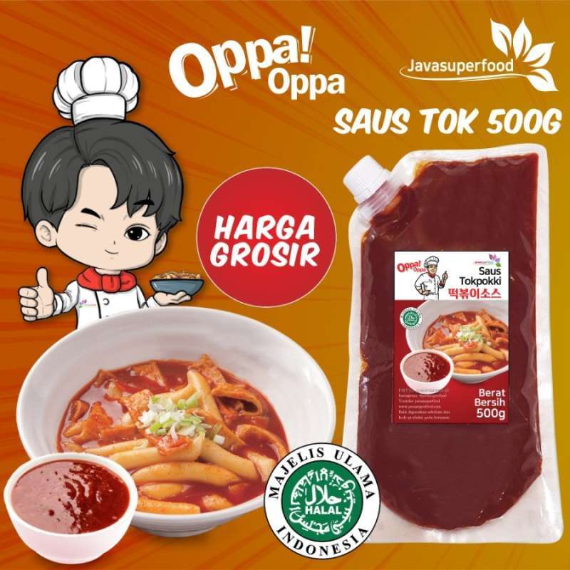Jual Bumbu Saus Tokpoki topoki Tteokbokki tokpokki Odeng Fish Cake 500g ...