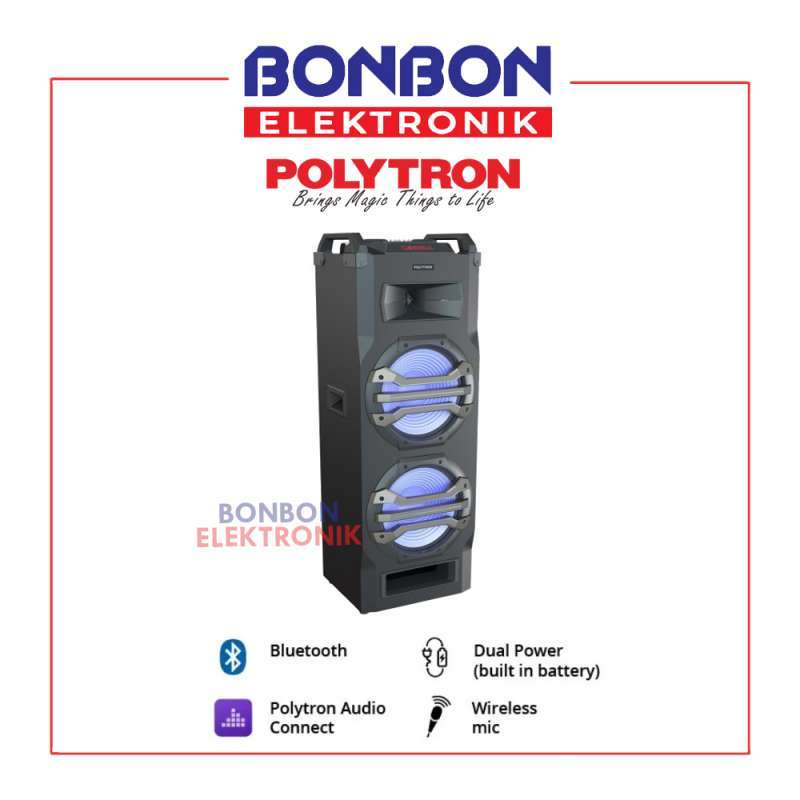Jual Polytron Portable Speaker Bluetooth PTS-2K25 di Seller Bonbon ...