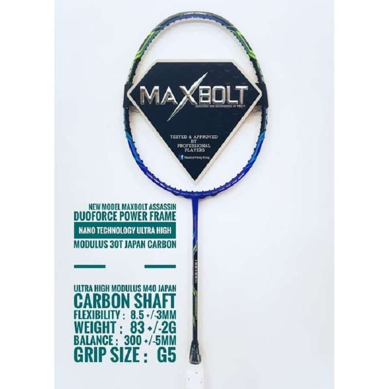 Jual Raket Maxbolt Original - Assassin biru di Seller Suihia.chia ...
