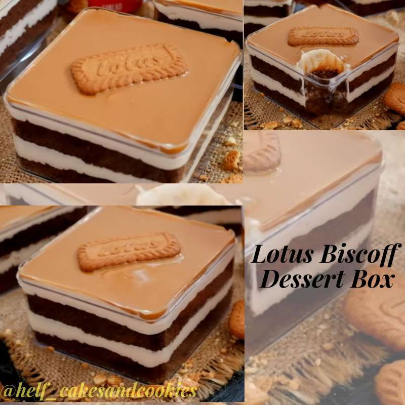 Promo Lotus Biscoff Dessert Box Diskon 2% di Seller Helf_Bakery - Helfi ...