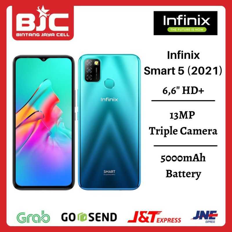 Jual INFINIX SMART 5 2021 RAM 2/32GB GARANSI RESMI BATTERY 5000MAH di ...