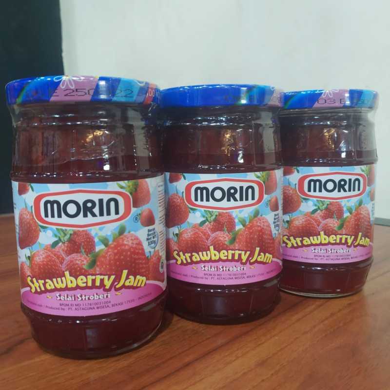 Jual Morin Selai Strawberry Jam 330gr di Seller Toko Aneka Online ...