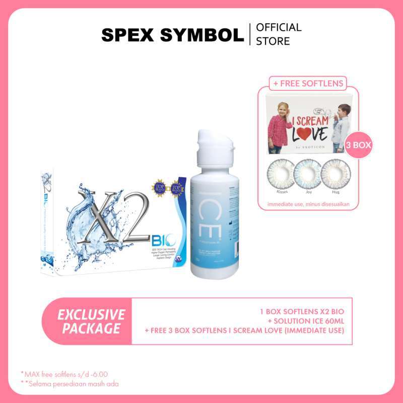 Jual Bundling Spex Symbol X2 BIO (1 Box X2 Bio + 1 Box Solution Ice ...