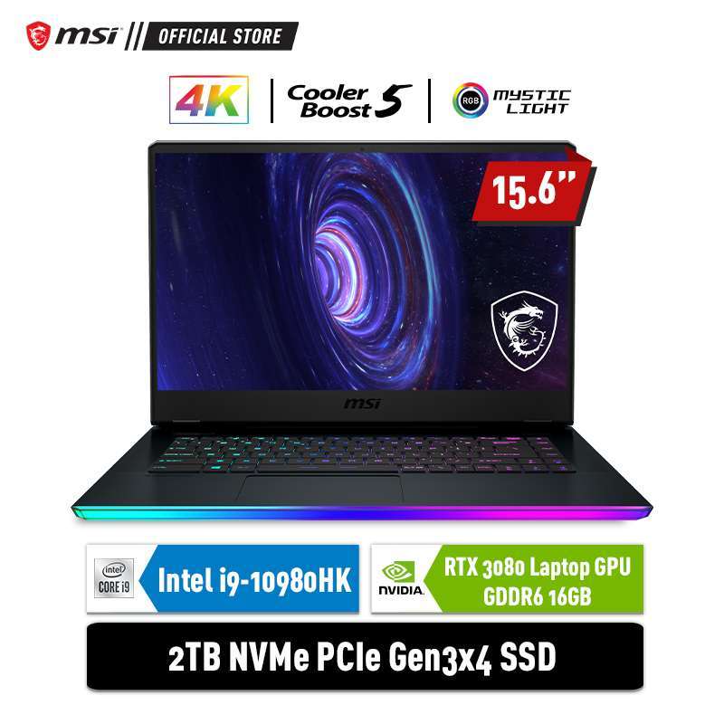 Jual Msi Ge66 Raider 10uh 9s7 154214 253 I9 10980hk 32gb 2tb Rtx3080