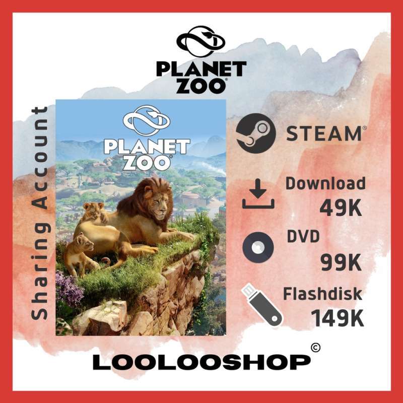 Jual Digital PLANET ZOO DELUXE EDITION ORIGINAL Game All PC Windows Mac ...