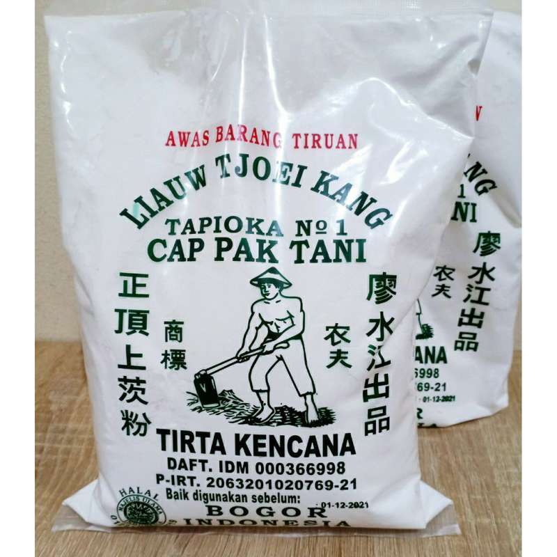 Jual Tepung Tapioka Cap Pak Tani Liauw Tjoei Kang 1kg di Seller BUDI ...