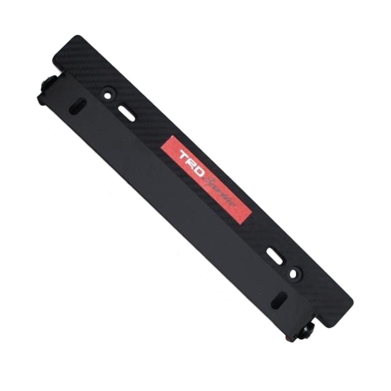 Jual TRD Sportivo Model JDM Karbon Dudukan Pelat Nomor Mobil - Merah di ...