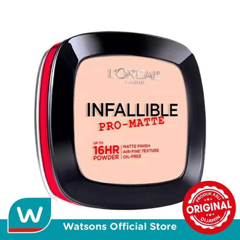 Jual L'Oreal Paris Infallible Pro Matte Powder - Porcelain di Seller WATSONS Official Store ...
