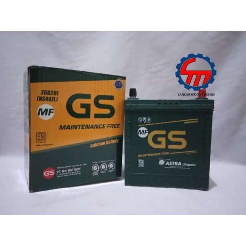 Jual Aki accu Kering Gs Astra MF NS40ZL 35Ah Aerio Baleno Karimun ertiga di Seller kiosekstra ...