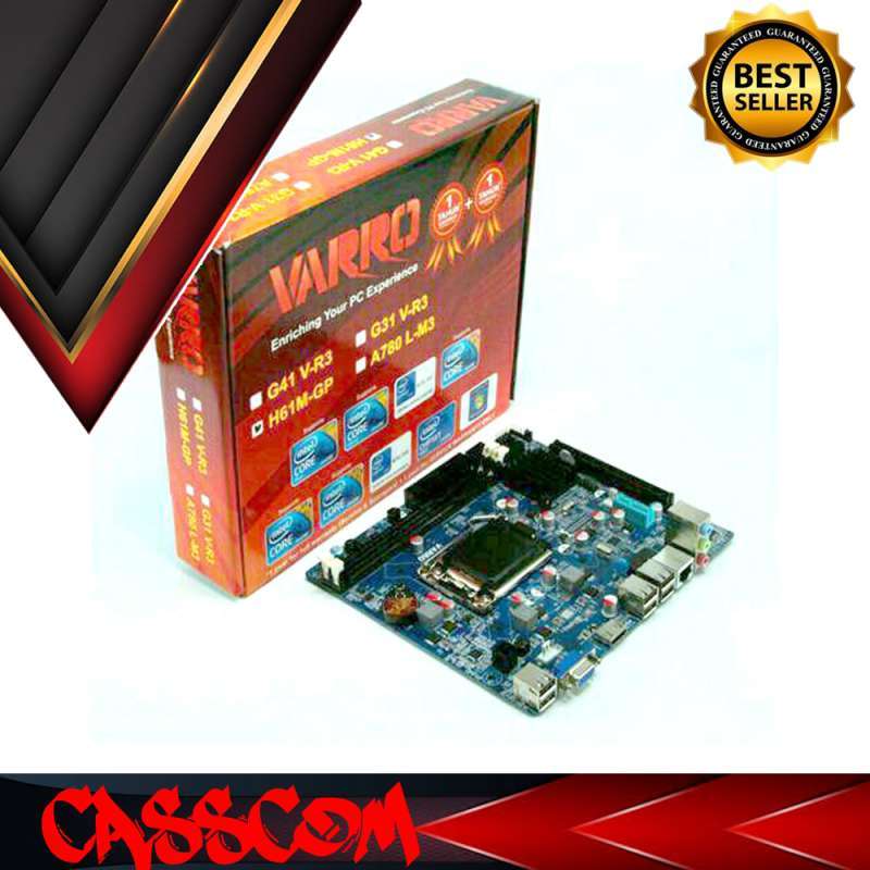 Jual Motherboard Varro H61 Ddr3 Lga 1155 Di Seller Casscom - Mekarjaya ...