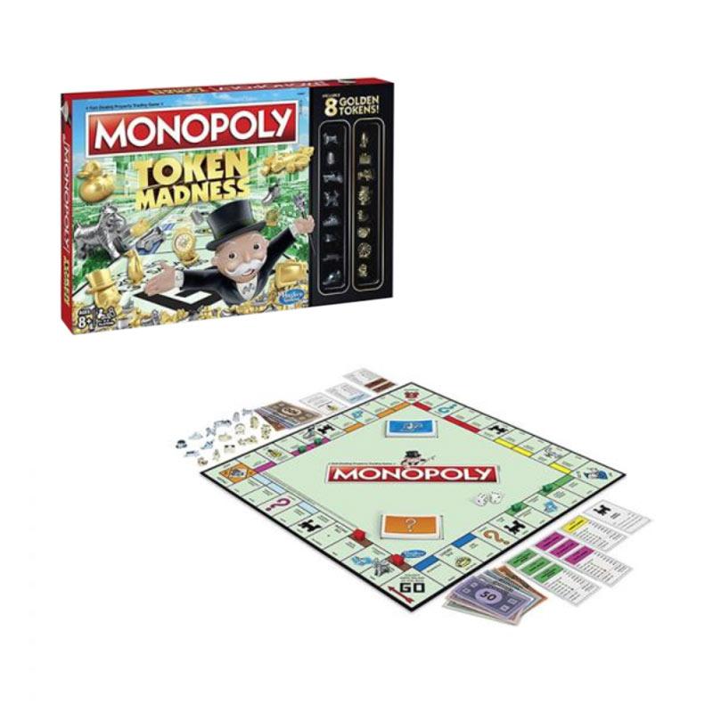 Jual Hasbro C0087 Monopoly Token Madness Board Game di Seller LIVE4TOYS ...