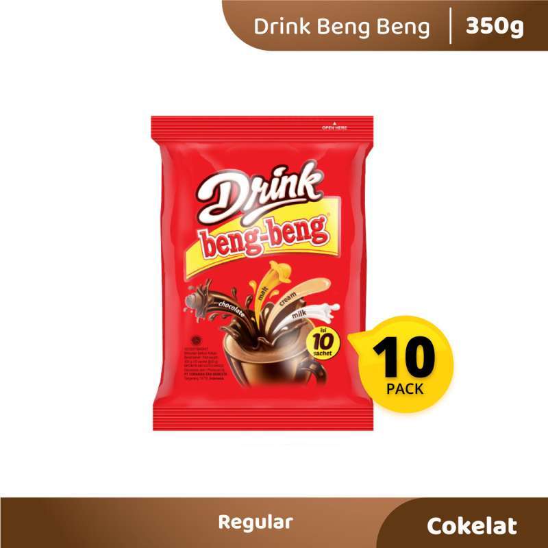 Promo Drink Beng Beng Chocolate Pouch 10 sachet Diskon 9% di Seller ...