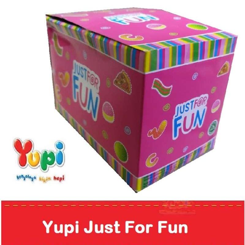 Promo YUPI JUST FOR FUN BOX isi 12 PCS - ( HARGA PER BOX ) Diskon 10% ...