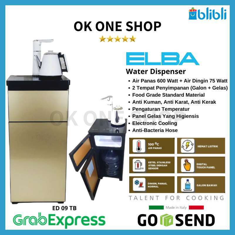 Jual ELBA Dispenser Galon Bawah ED 09 TB - Garansi Resmi [Khusus ...