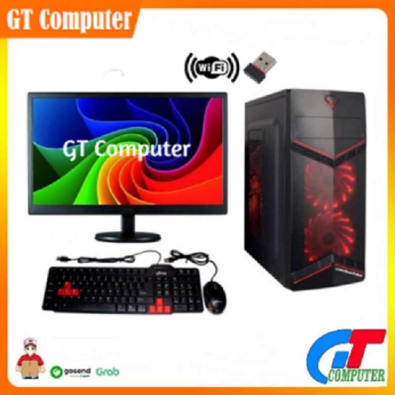 Promo PC Lengkap Intel core i5 VGA 2GB RAM DDR3 8GB SSD 120 GB Monitor ...