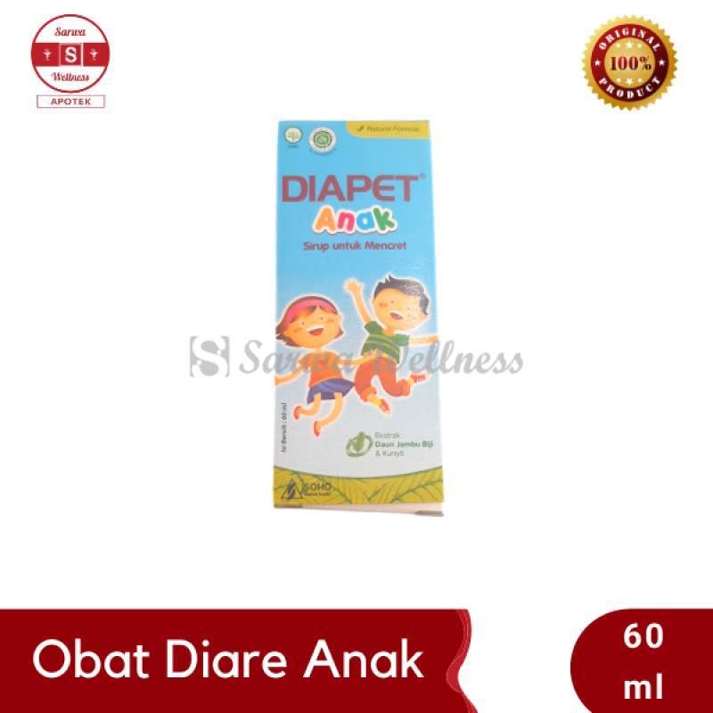 Jual Diapet Anak Sirup Obat Kesehatan [60 mL] di Seller Apotek Sarwa ...