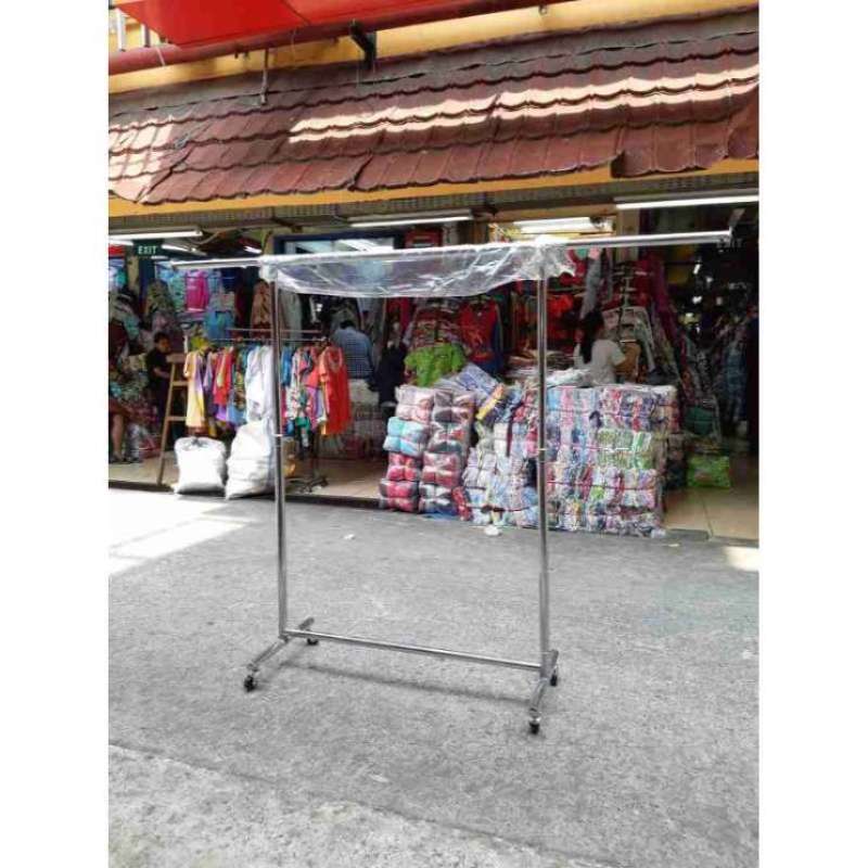 Jual HL gawang besi pajangan pipa besar tarik samping + roda besi di ...