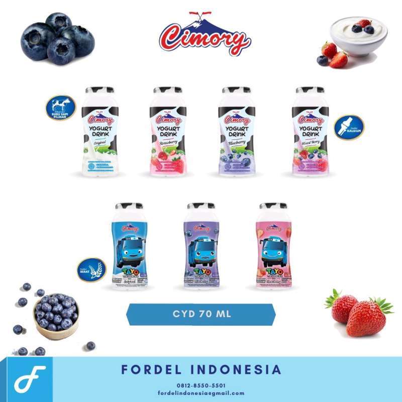 Jual Cimory Yoghurt Tayo 70ml isi 5pcs di Seller MY ROTI - Kampung ...